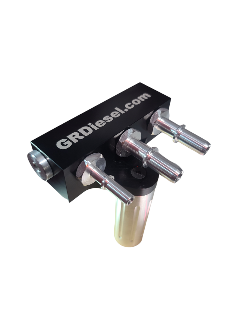 6.7 Powerstroke Upper Fuel Filter Bypass Block - G&R Performance Diesel